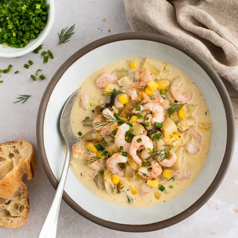 Chaudrée aux crevettes | Cool&Simple