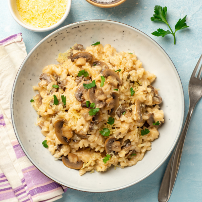 Frozen Porcini and Button Mushroom Risotto | Cool&Simple