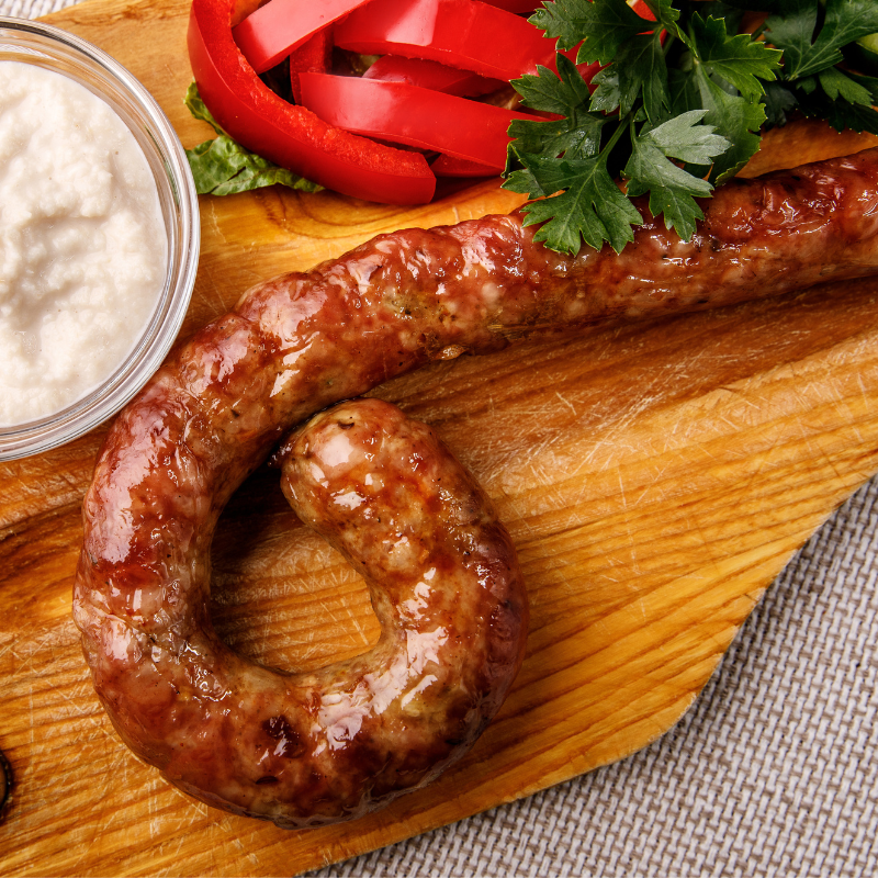 Saucisse Simple Saucisses De Proc Sèche Traditionnelle Polonaise