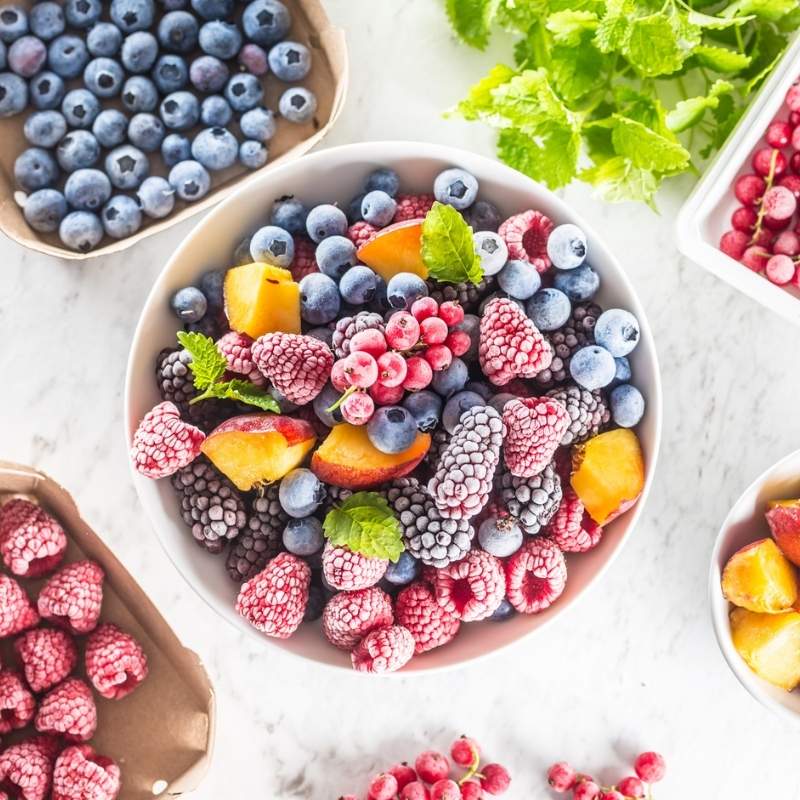 Frozen Antioxidant Fruit Mix | Cool&Simple