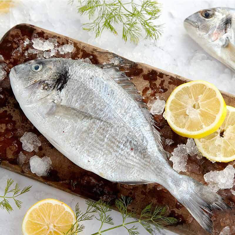 2 Full Frozen Seabreams | Sustainable Fishing | Cool&Simple